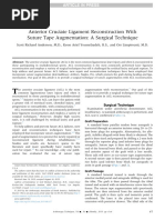 Acl Tightrope Attachable Button System | PDF | Musculoskeletal System ...
