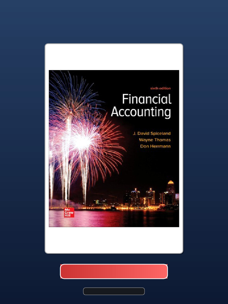 Financial Accounting 6th Edition Spiceland Full Download | PDF ...