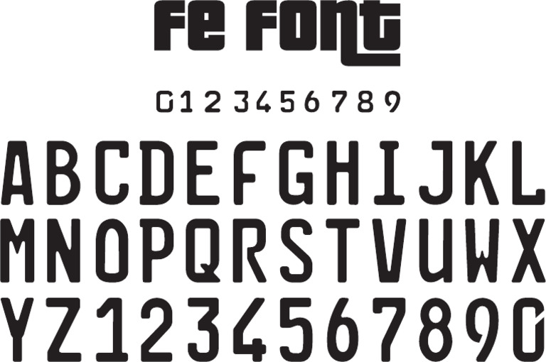 Fe Font | PDF