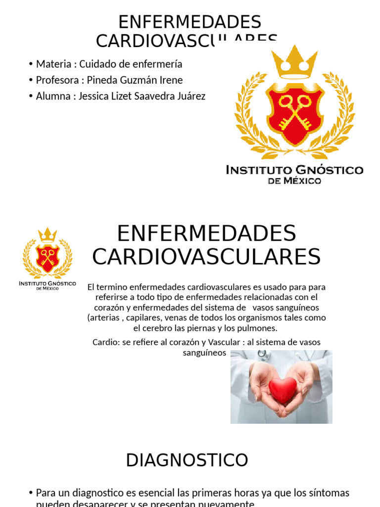 Enfermedades Cardiovasculares Jessi | PDF | Enfermedades cardiovasculares | Sistema circulatorio