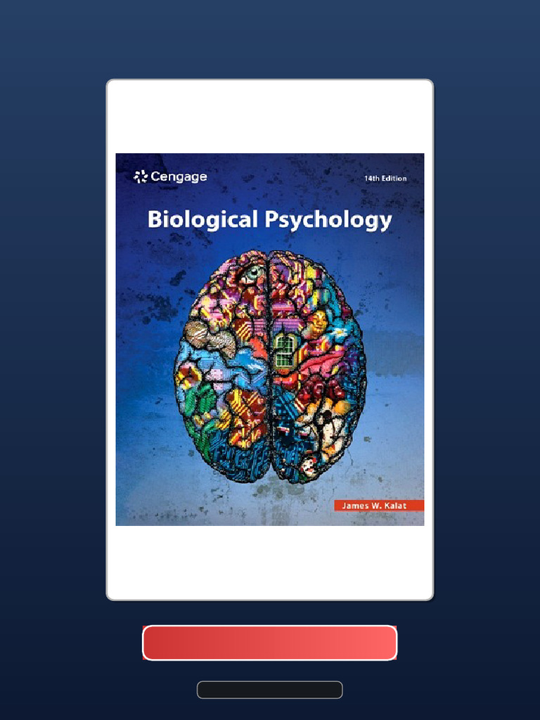 Biological Psychology 14th Edition Kalat Full Download | PDF ...