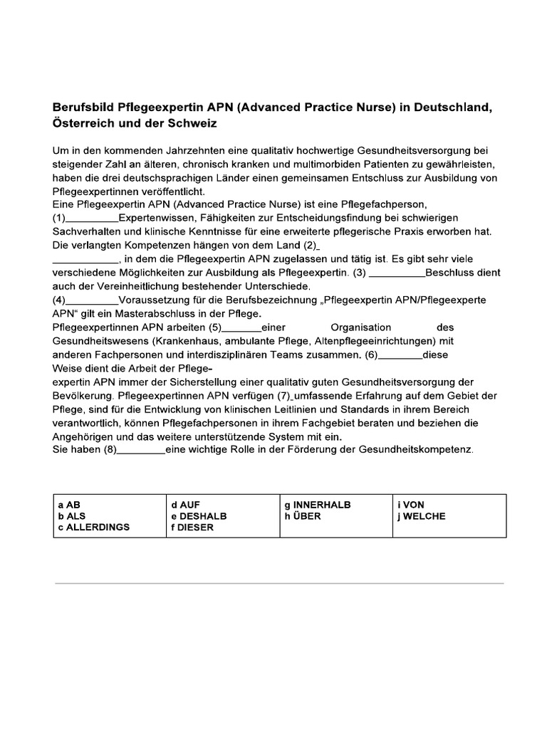 Sprachbausteine 7 | PDF