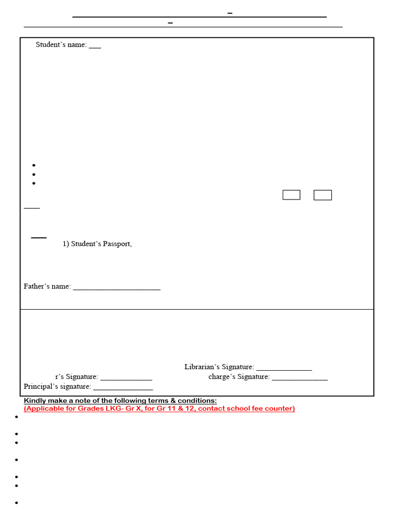 TC Application-CBSE 2023, JAN | PDF