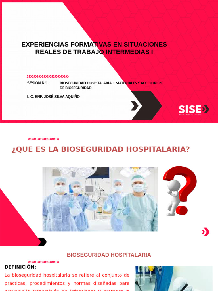 Bioseguridad Hospitalaria | PDF | Lavado de manos | Residuos