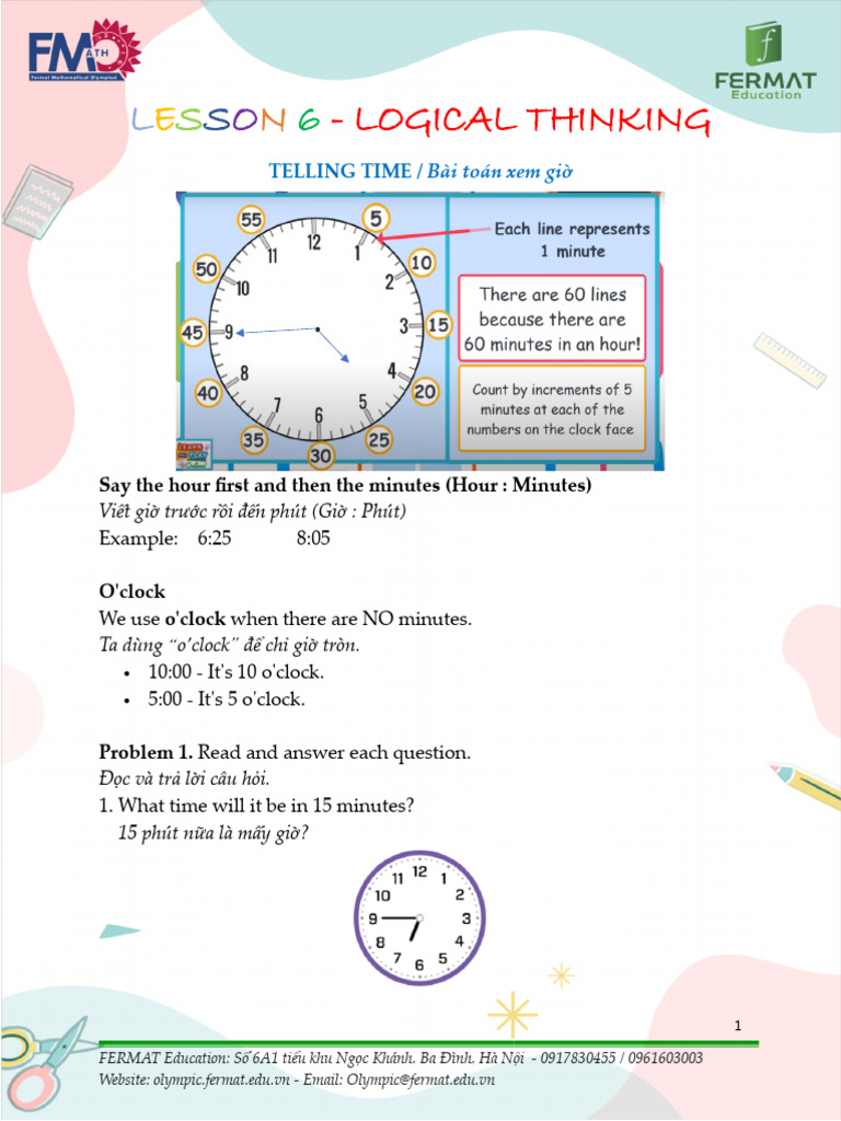 FMO2-Lesson 6. Logical Thinking | PDF