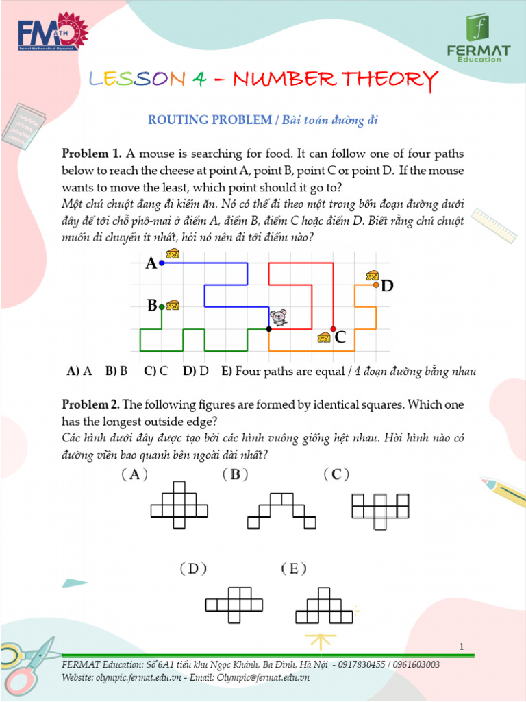 Lesson 4. Number Theory | PDF