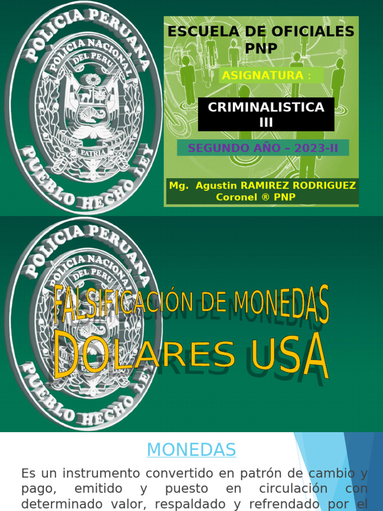 Identificación de Dólares Falsos | PDF | Billete de banco | Dólar de ...