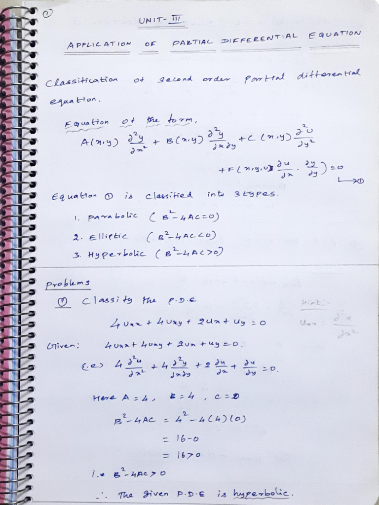 M-3 Unit 3 Classnotes | PDF