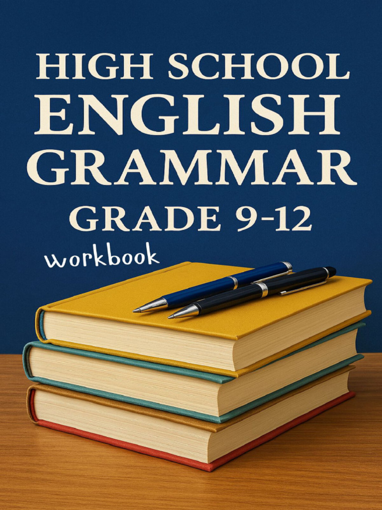 High School English Grammar Workbook Grade 9-12 (Kholeli, Evelin ...