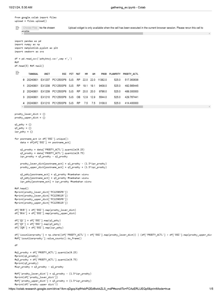 Gathering - Ex - Ipynb - Colab | PDF | Data