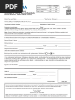 Kansas Vehicle Title Application | PDF | Vehicles