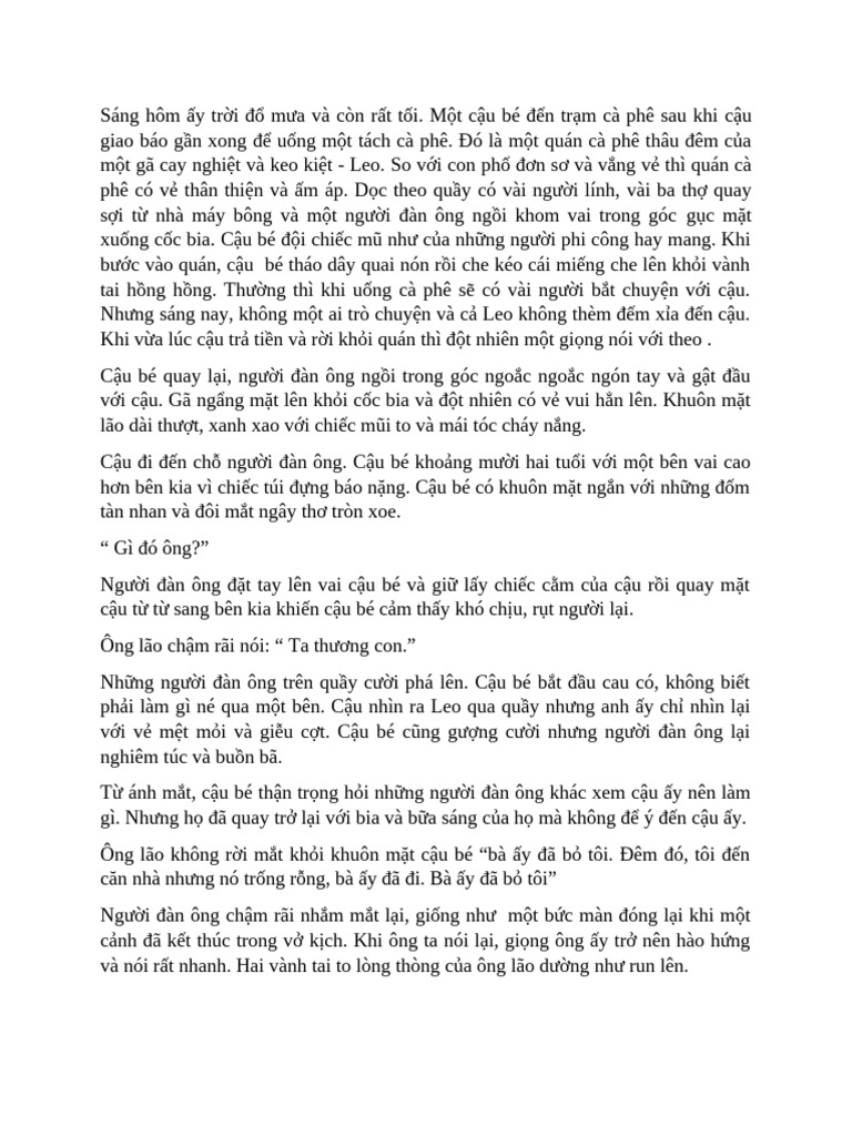 Đó Là M T Bu I Sáng | PDF