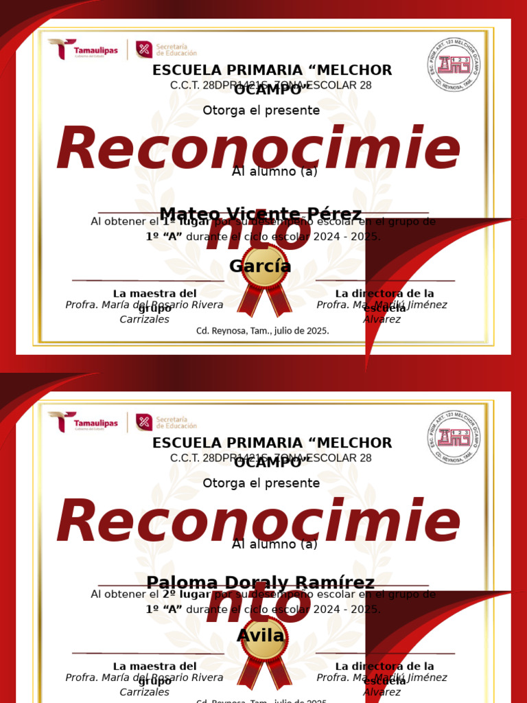 Diplomas 2024 - 2025 | PDF