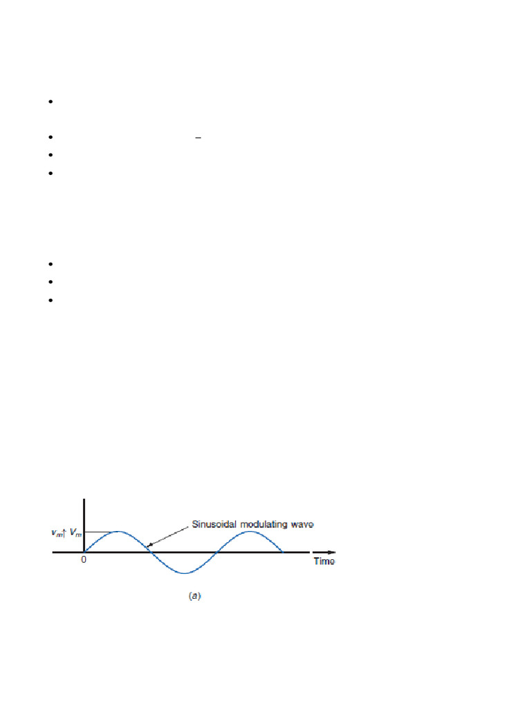 Understanding Amplitude Modulation Basics | PDF | Modulation | Amplitude