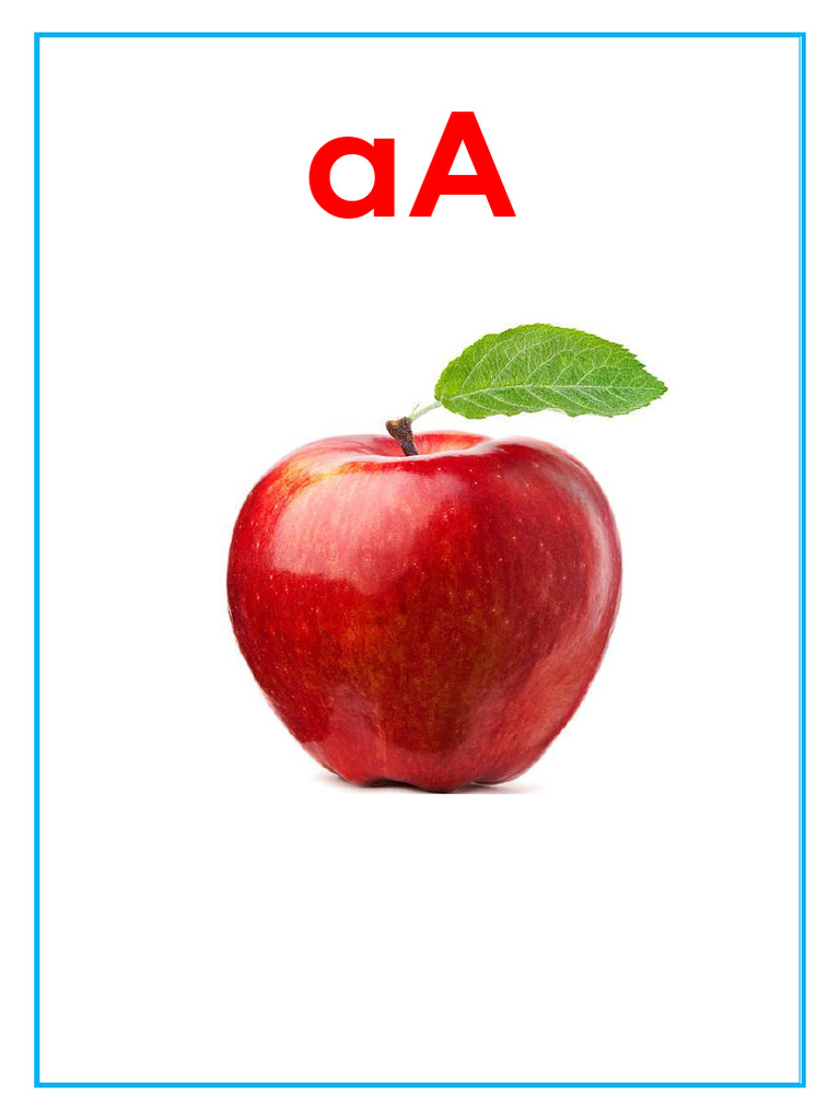 ECD B Alphabet English | PDF