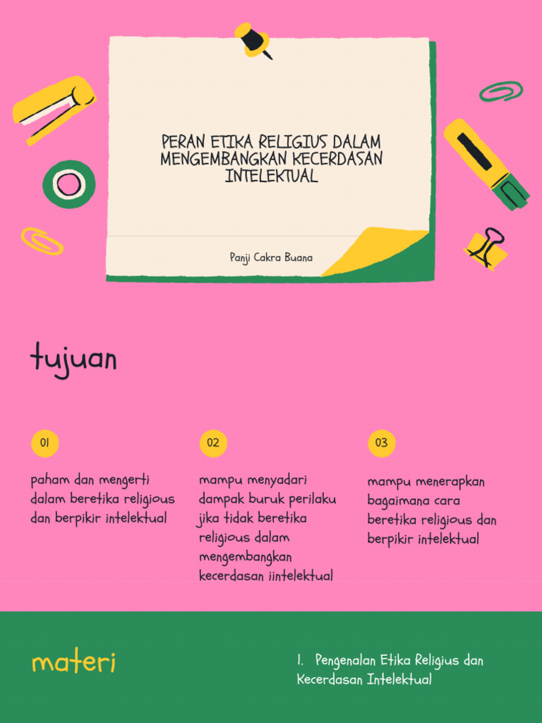 RPL Bidang Belajar - Panji Cakra Buana | PDF