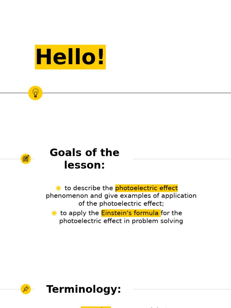 3 Photoelectric Effect | PDF | Photoelectric Effect | Electron