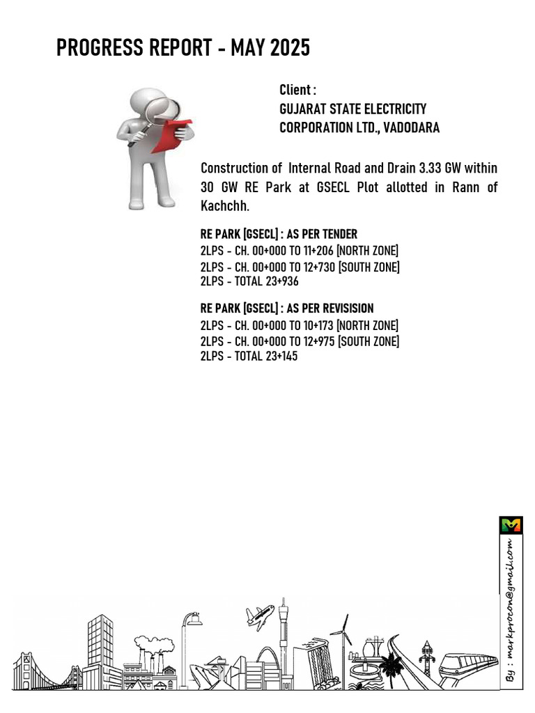 Re Park Gsecl - MPR May.2025 | PDF