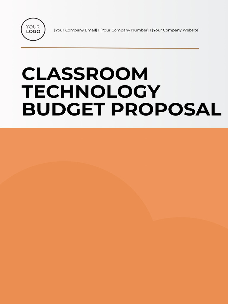 Classroom Technology Budget Proposal Template | PDF