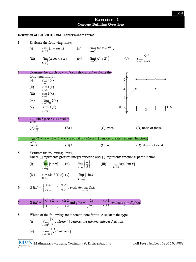 Limits, Continuity & Differentiability | PDF | Continuous Function | Function (Mathematics)