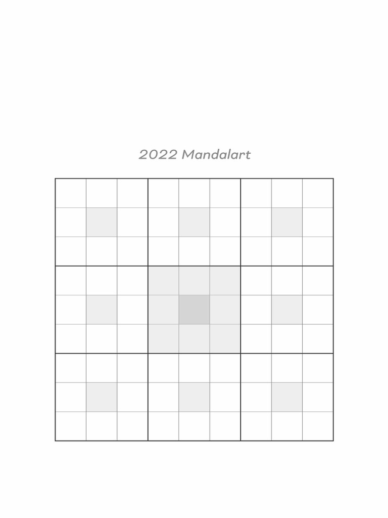 Mandalart QN White | PDF