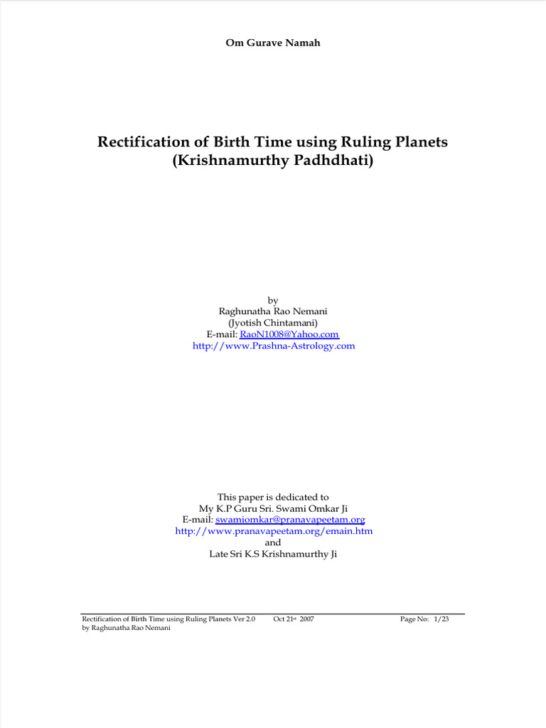 Dokumen - Tips - RBT by Raghunatha Rao Nemani | PDF