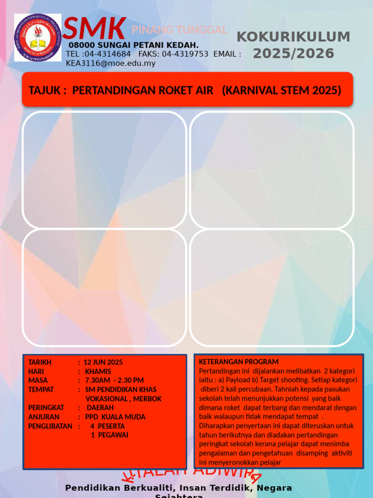 Laporan Opr Stem 2025 | PDF