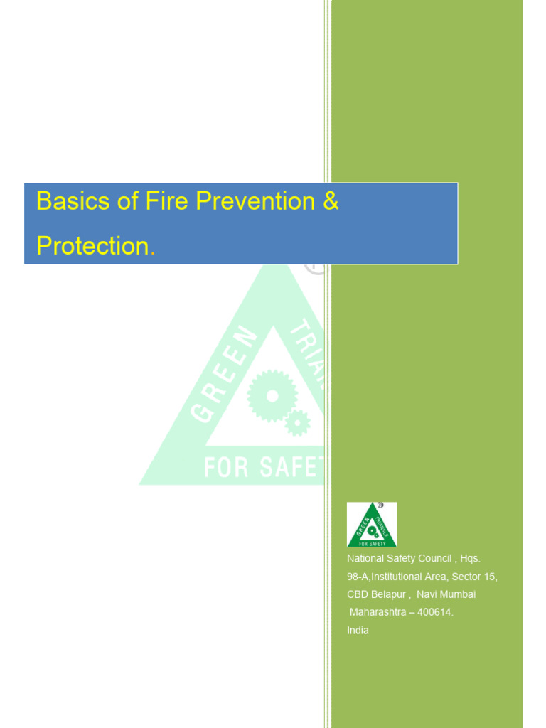 Basic Fire Prevention Protection Module 3 | PDF | Combustion | Fires