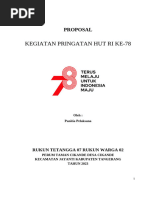 Contoh Proposal 17 Agustus | PDF