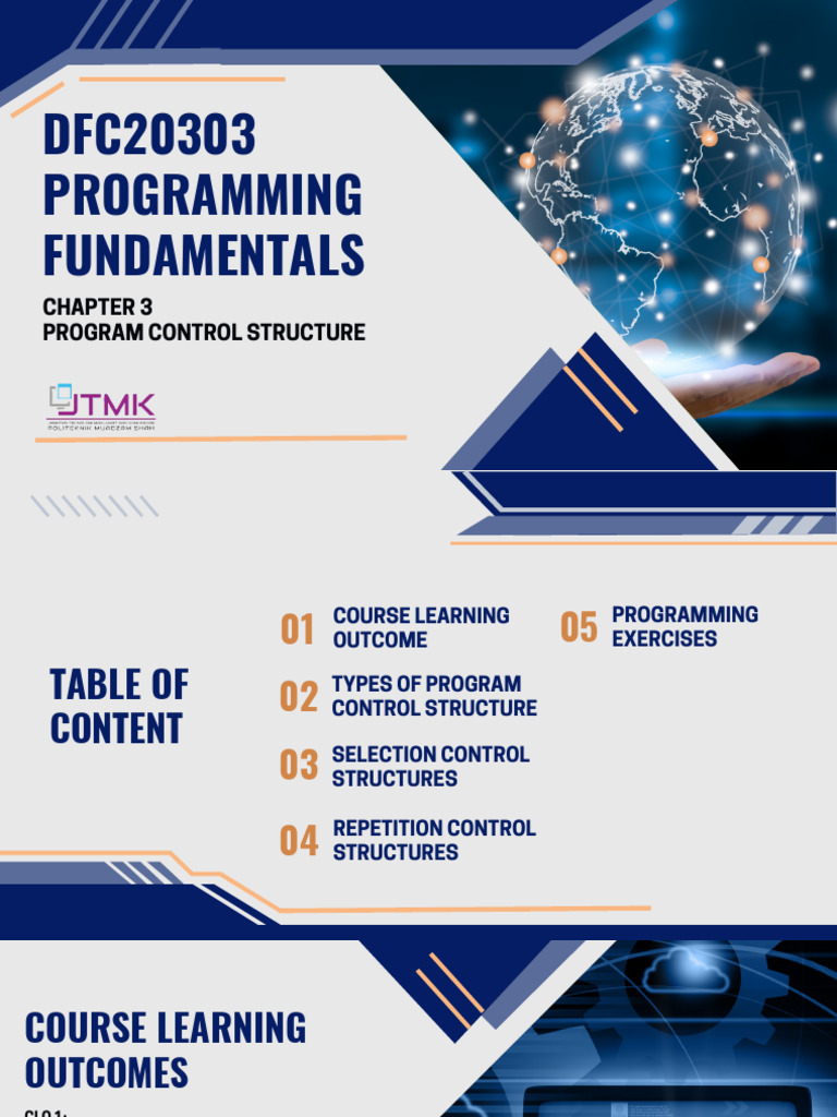 Dfc20303 - Chapter 3 (Program Control Structure) | PDF | Control Flow ...