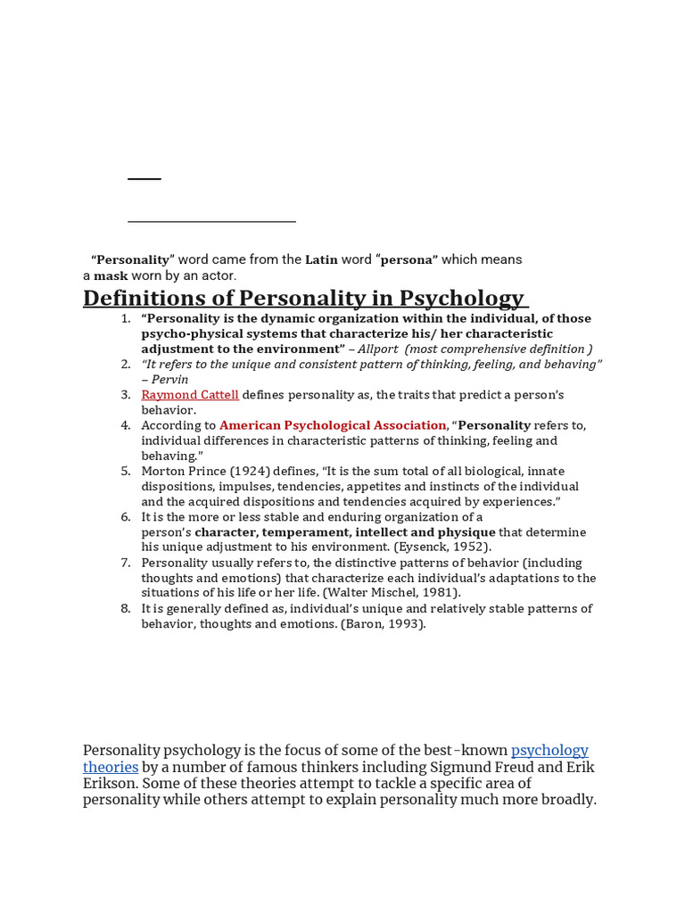Rorschach Inkblot Test | PDF | Personality Psychology | Humanistic ...