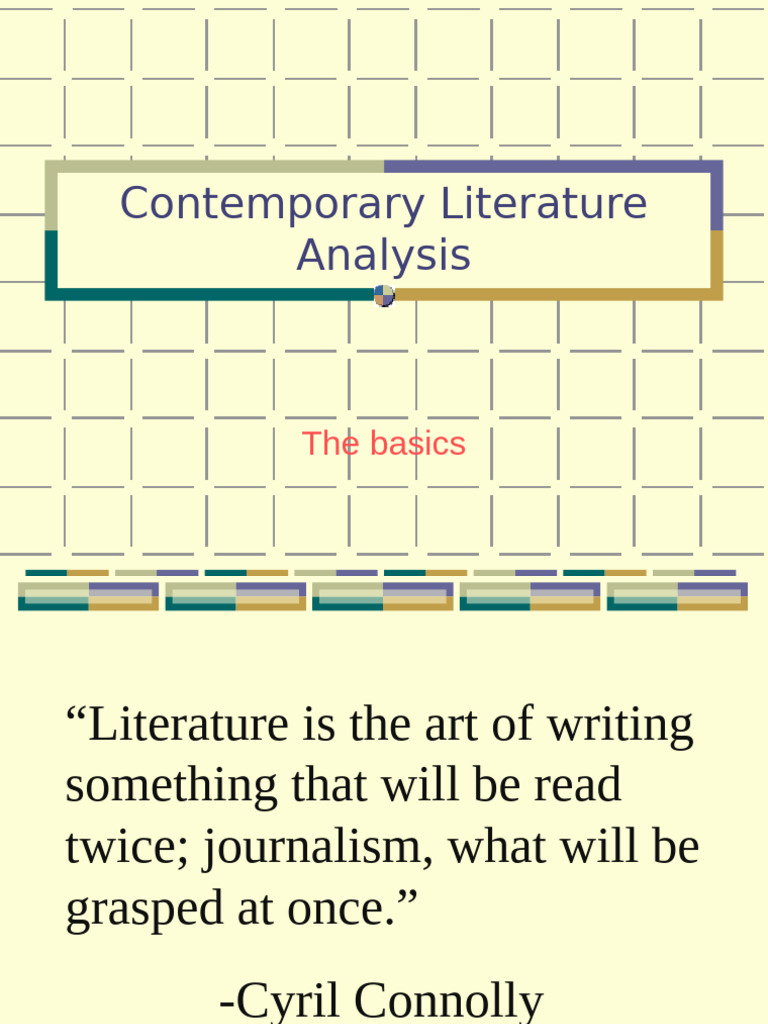 Contemp Literature Intro | PDF | Critical Thinking | Narration