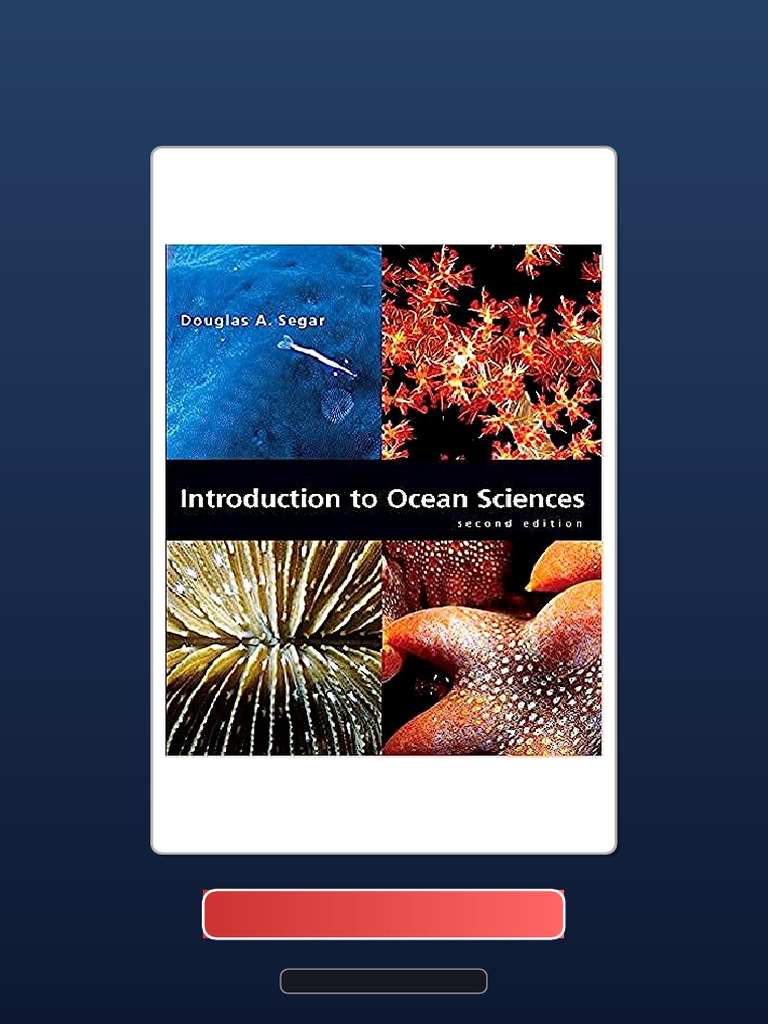 Verified PDF Download Introduction To Ocean Sciences by Douglas A Segar ...