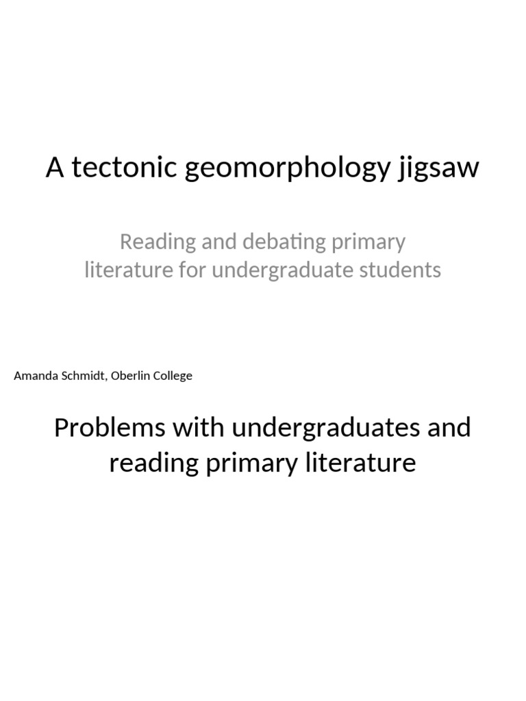 Presentation Paper Reading Jig | PDF | Human Communication | Learning