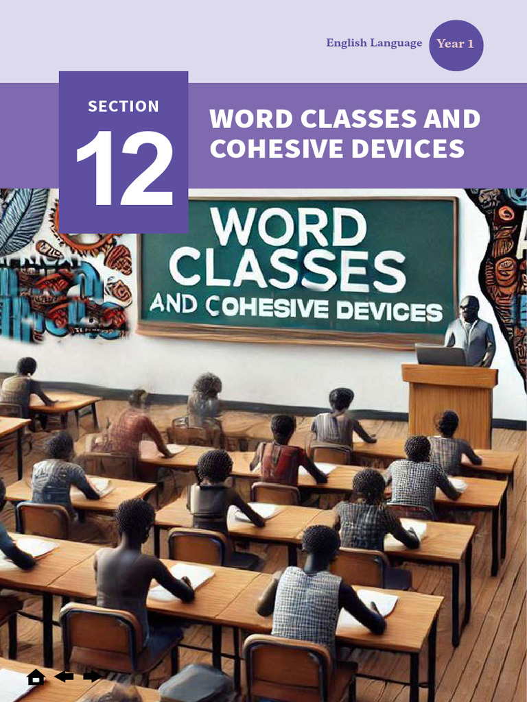Word Classes and Cohesive Devices Guide | PDF | Word | Linguistics