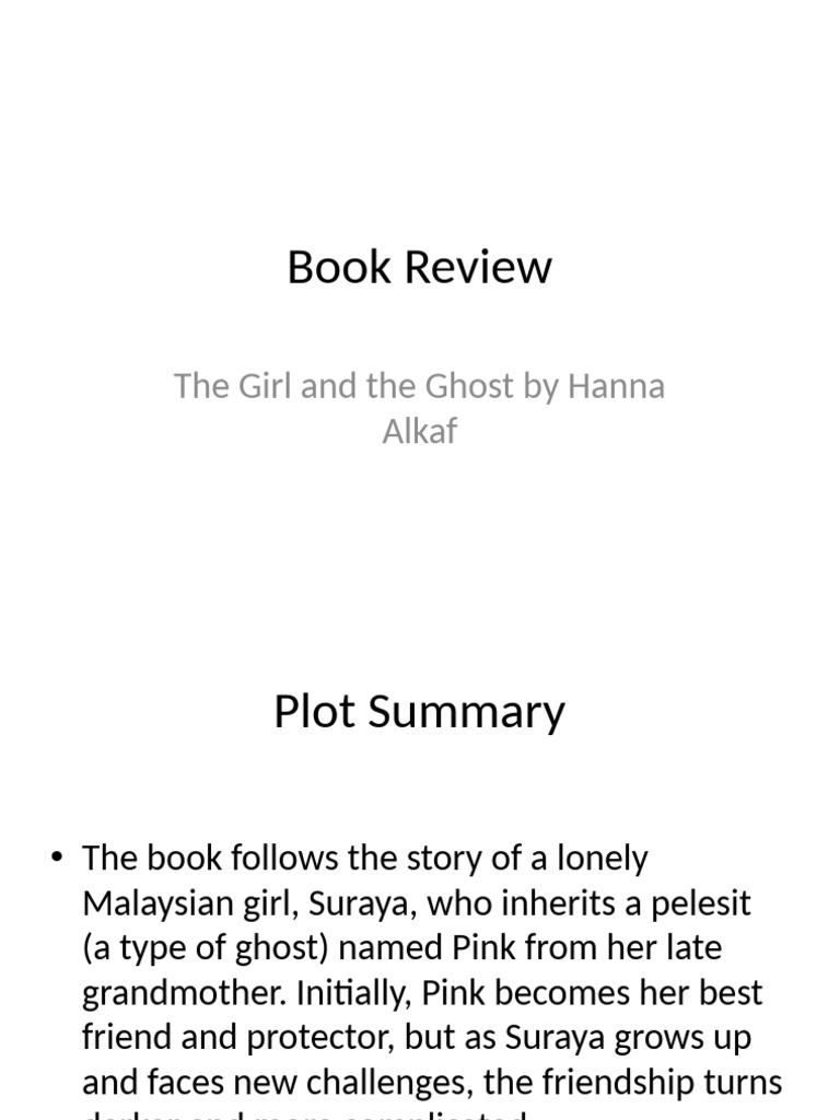 The Girl and the Ghost: A Review | PDF | Friendship