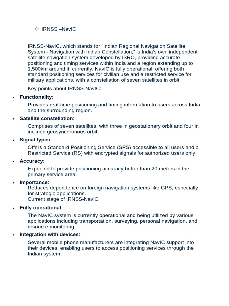 Irnss, RNSS, QZSS, Doris | PDF | Spaceflight | Spacecraft