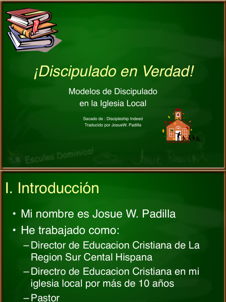 Estrategias de Discipulado en la Iglesia | PDF