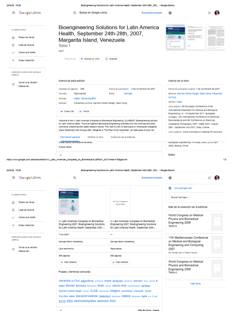 Bioengineering Solutions For Latin America Health, September 24th-28th ...