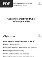 How To Interpret CTG (Geeky Medics, 2013) | PDF | Heart Rate | Pregnancy