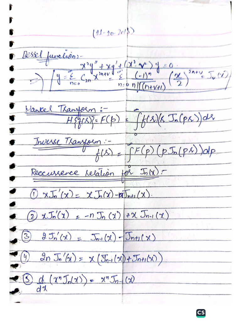 Hankle Transformation PDF | PDF