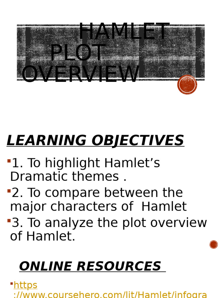 Hamlet Plot | PDF