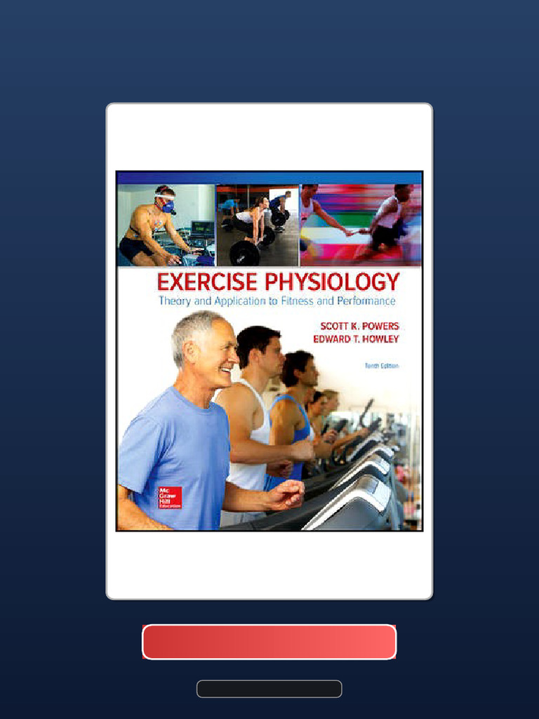 Exercise Physiology Theory and Application To Fitness and Performance ...