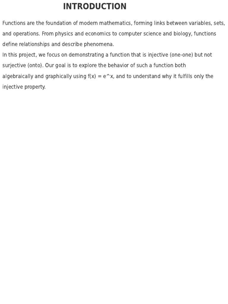 Injective but Not Surjective Functions | PDF | Function (Mathematics ...