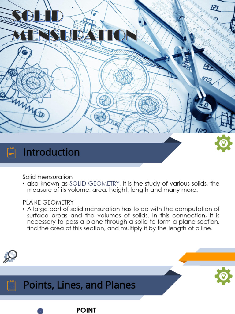 IV - Solid Mensuration | PDF | Area | Rectangle