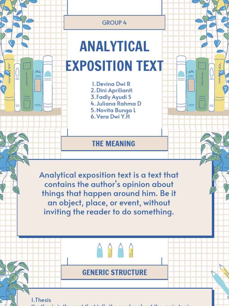 Analytical Exposition Text Group 4 20241113 170912 0000 | PDF