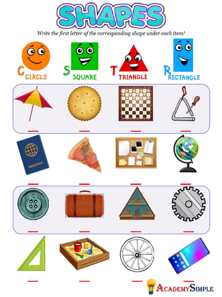 Shapes of Items 3 | PDF