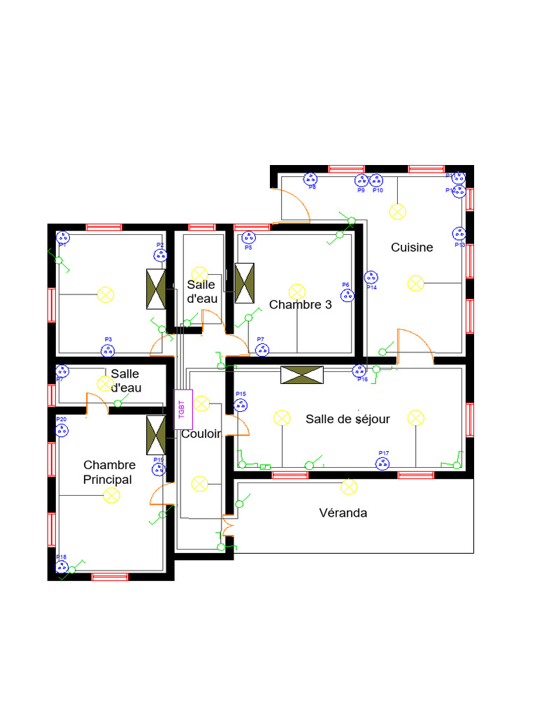 Schéma Unifilaire | PDF