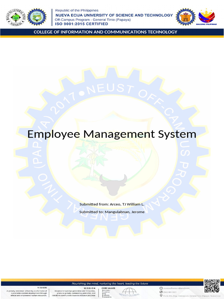 Employee Management System | PDF