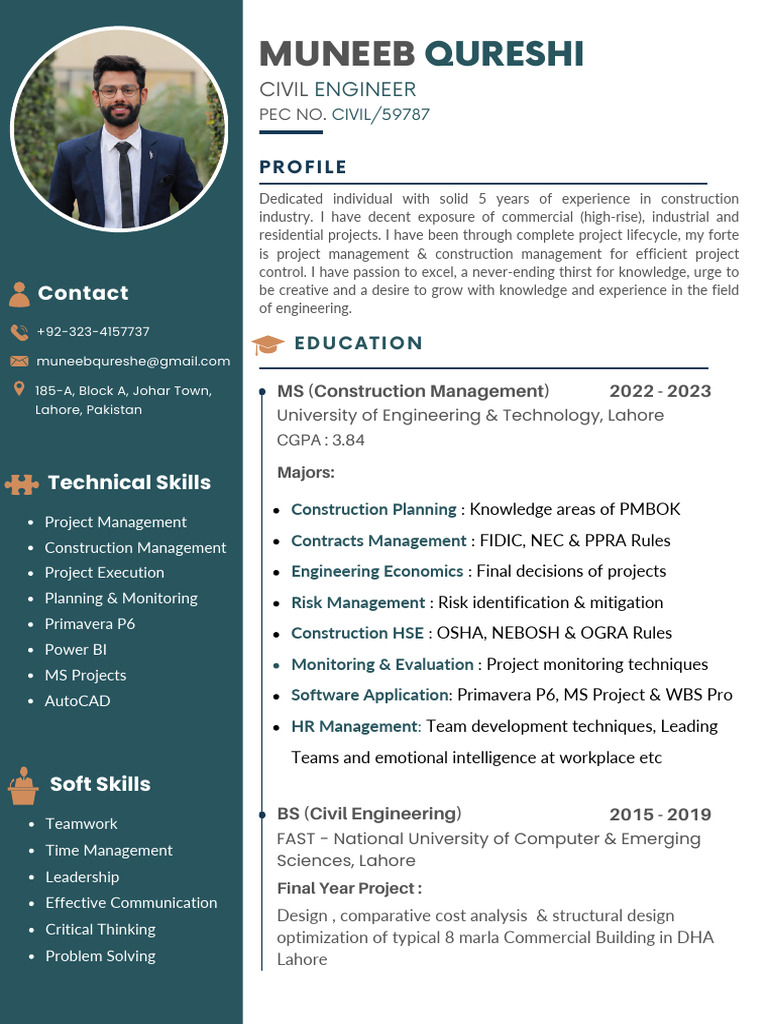 Muneeb Qureshi's Application | PDF | Project Management | Business